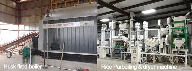 0.1-50Tons Rice Mill Boiler, Rice husk boiler, rice mill steam boiler